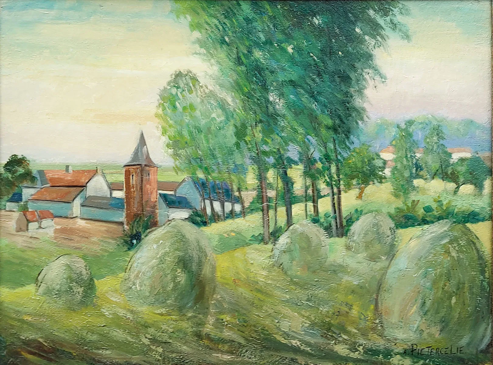 Schilderij kopen van de Belgische kunstschilder Alfred Pietercelie