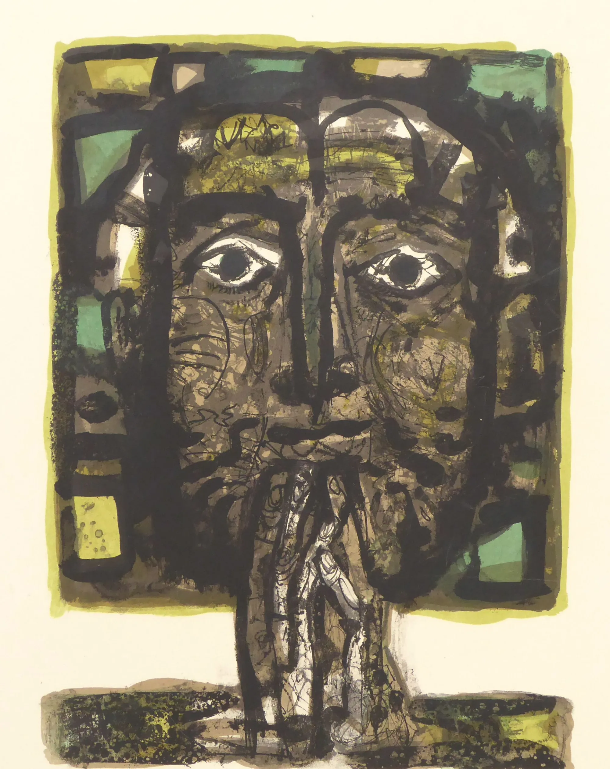 Litho from the international artist Antoni Clavé