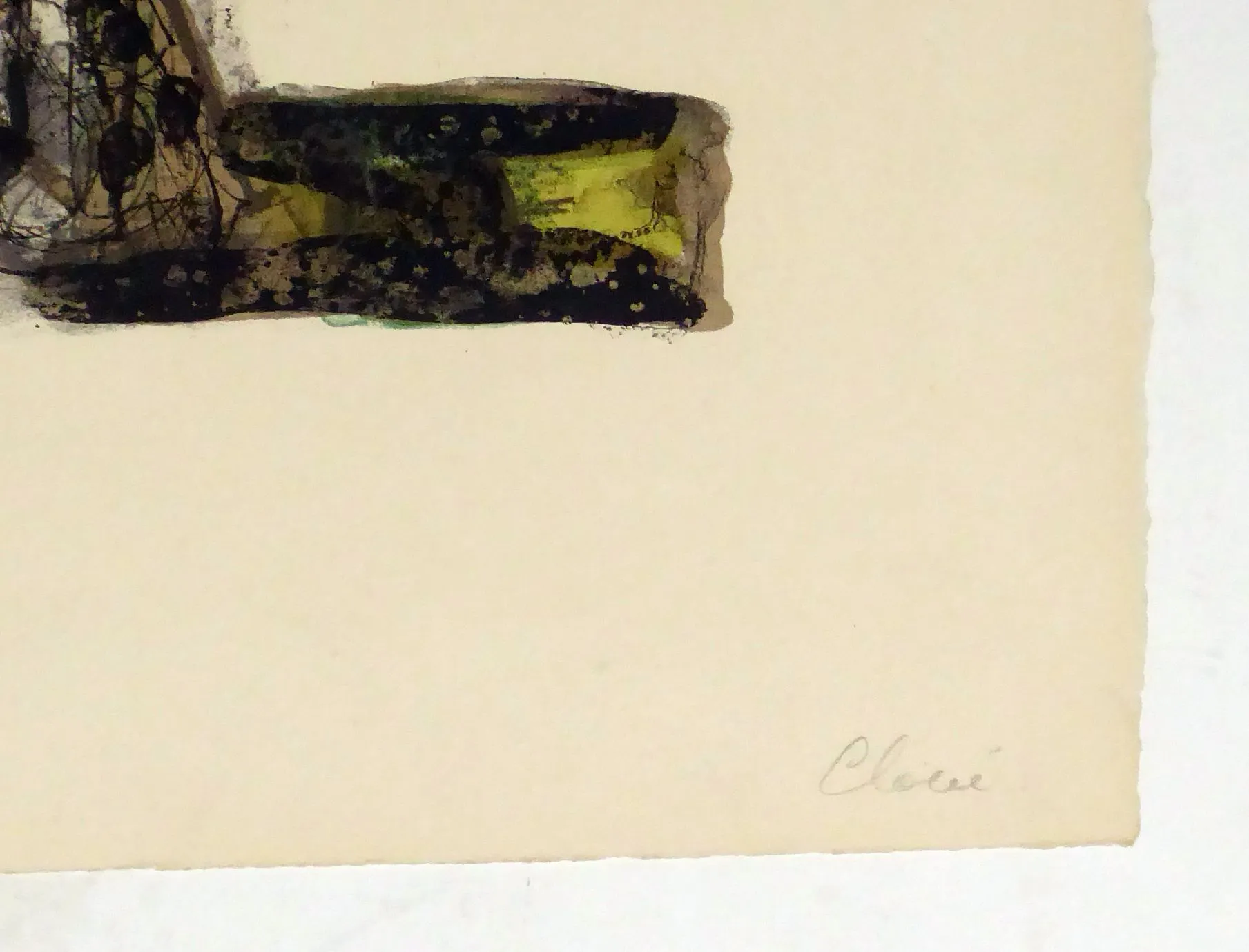 Litho from the international artist Antoni Clavé