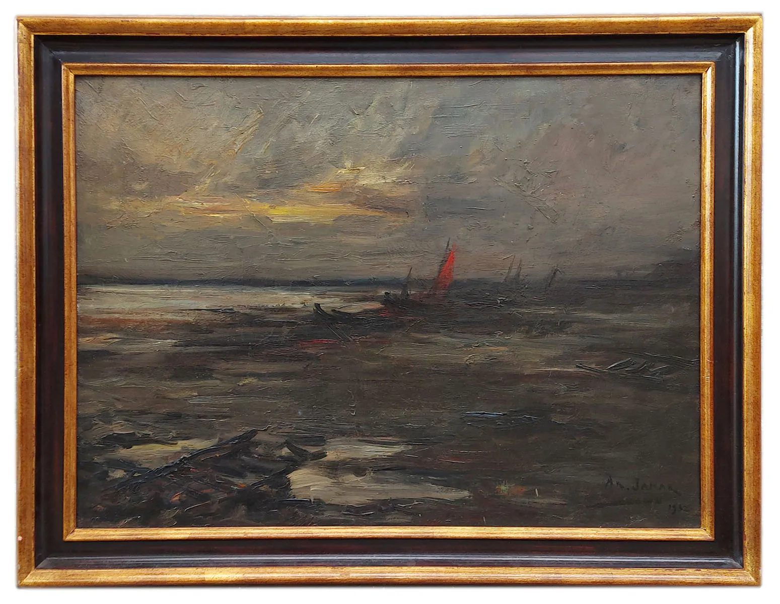 Buy a painting by Belgian painter Armand Jamar from 1932