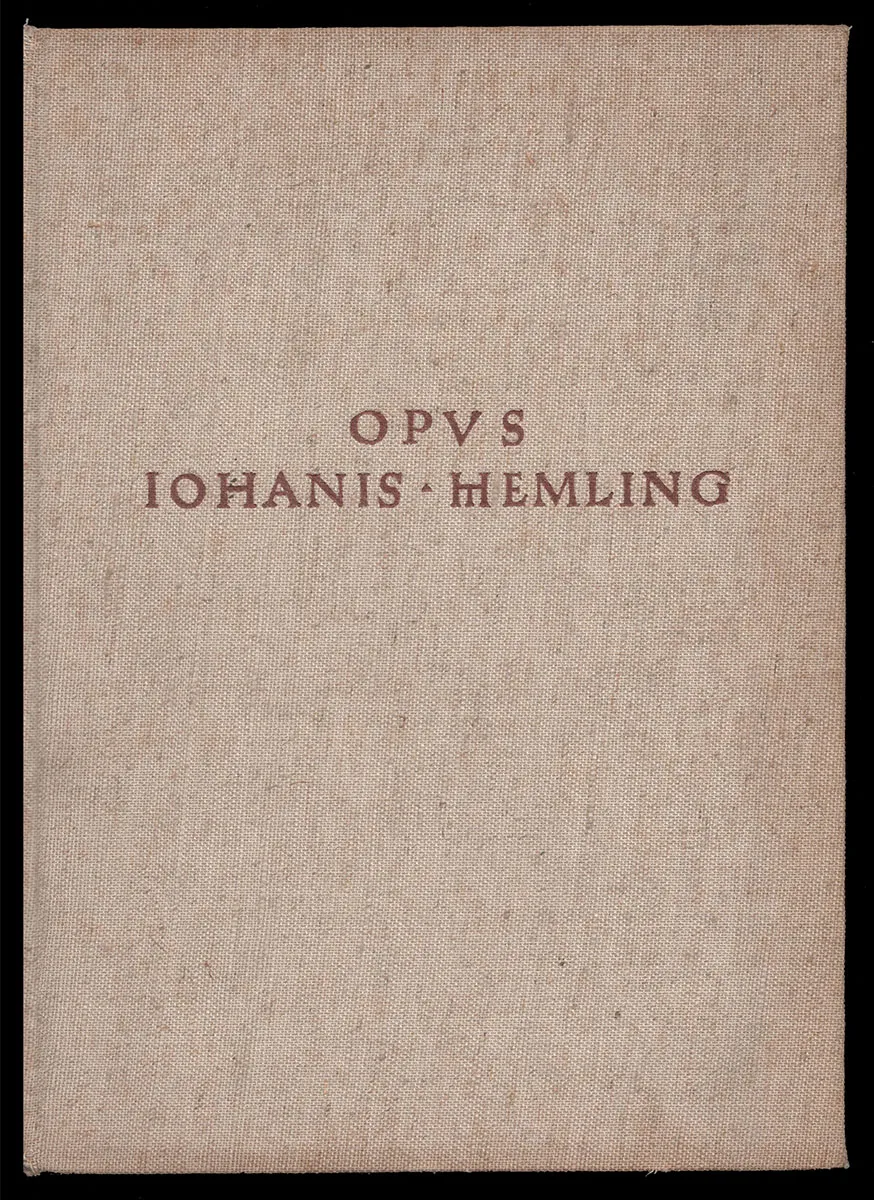 Hans Memling de Meester van het St. Ursulaschrijn 1939