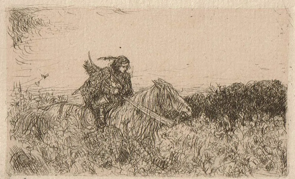 Ruiter 1897 - Belgische kunstgalerij Belgische kunstenaars Kunst kopen