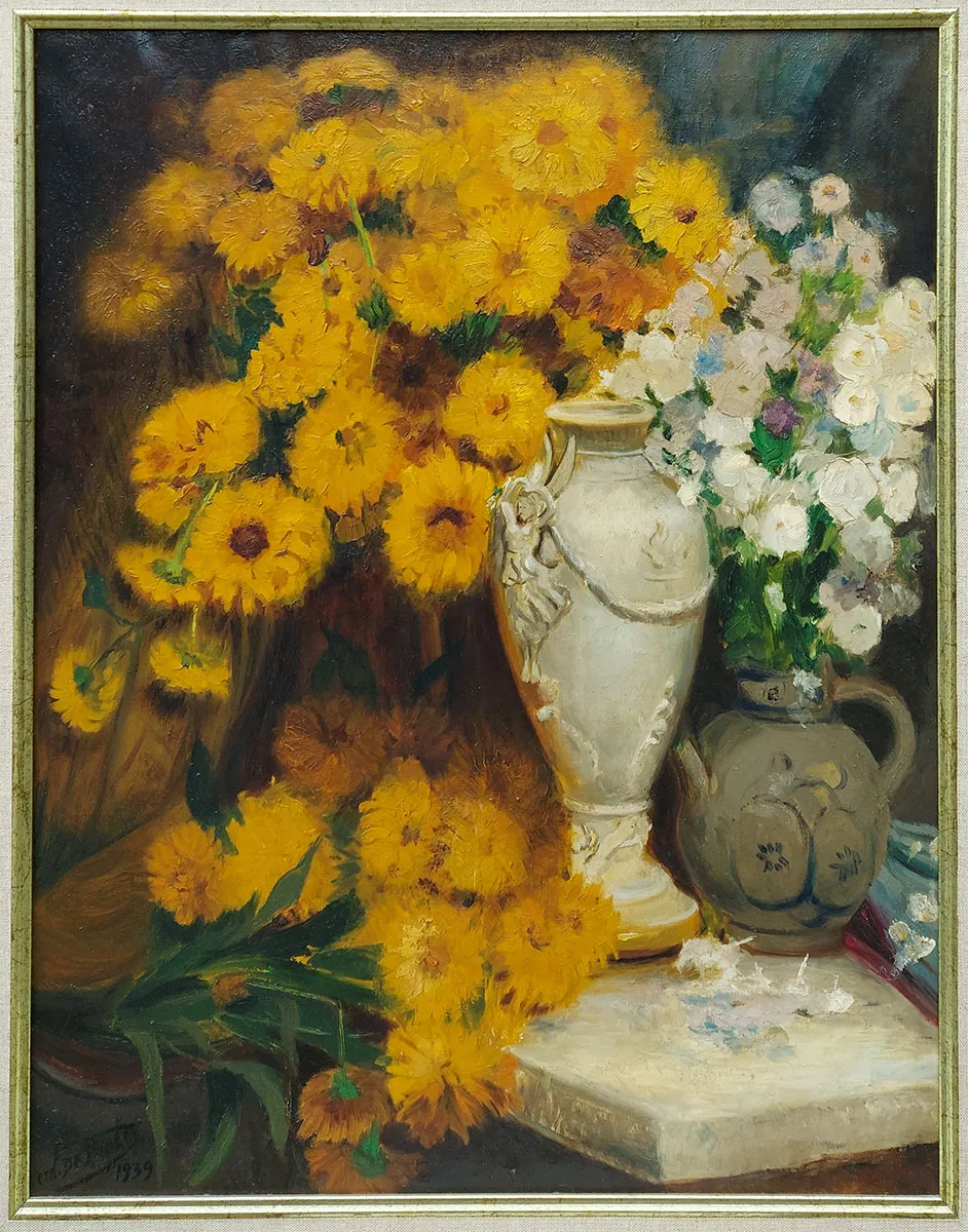 Schilderij van de Belgische kunstenaar Bernard De Pooter kopen