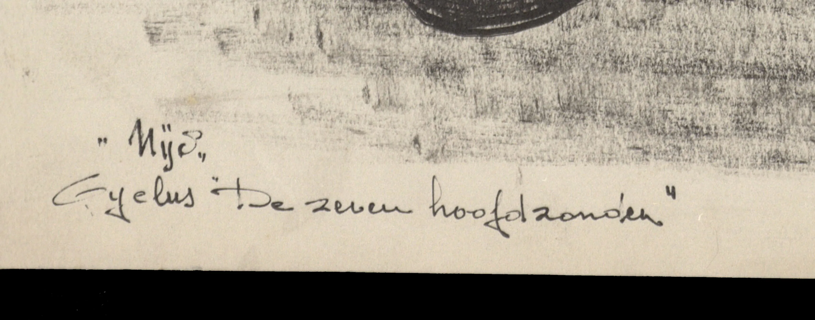 Tekening van de Belgische kunstenaar Bert Hildebrandt kopen