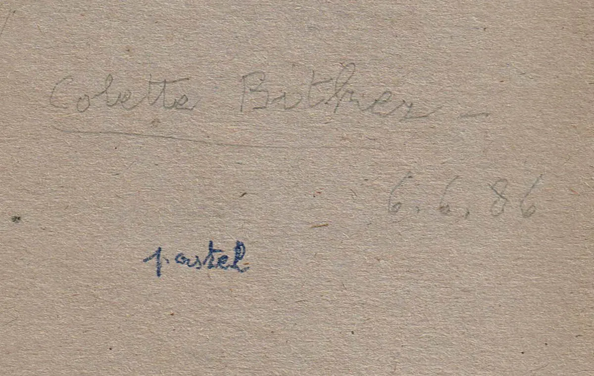 Colette Bitker Frans-Belgische schilderes die werkte in Brussel