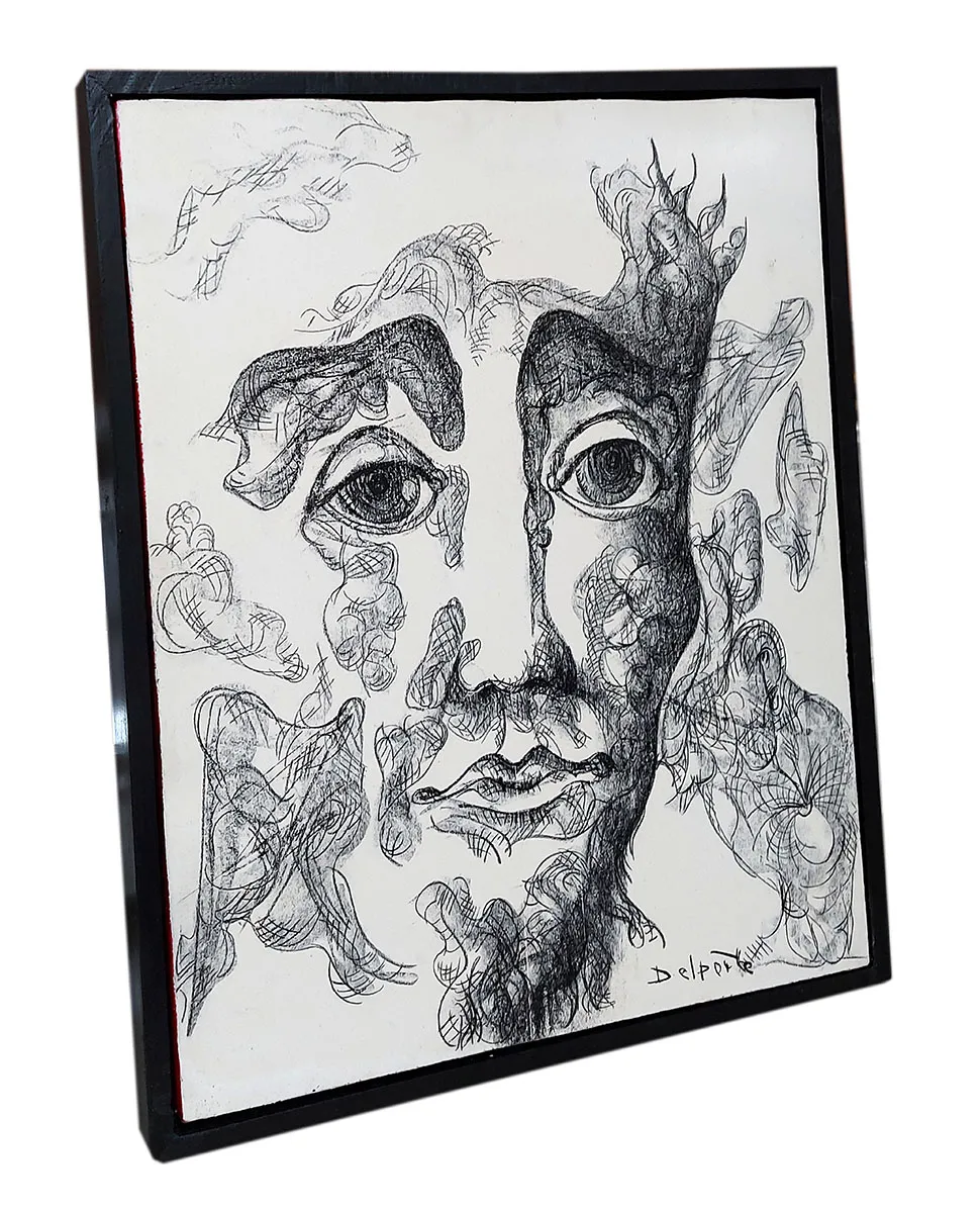 Tekening van de Belgische kunstenaar Charles Delporte kopen