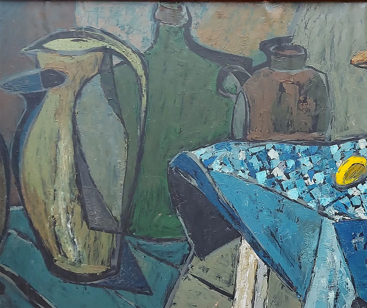 Schilderij van de Belgische kunstenares Edith Van Overbeke kopen