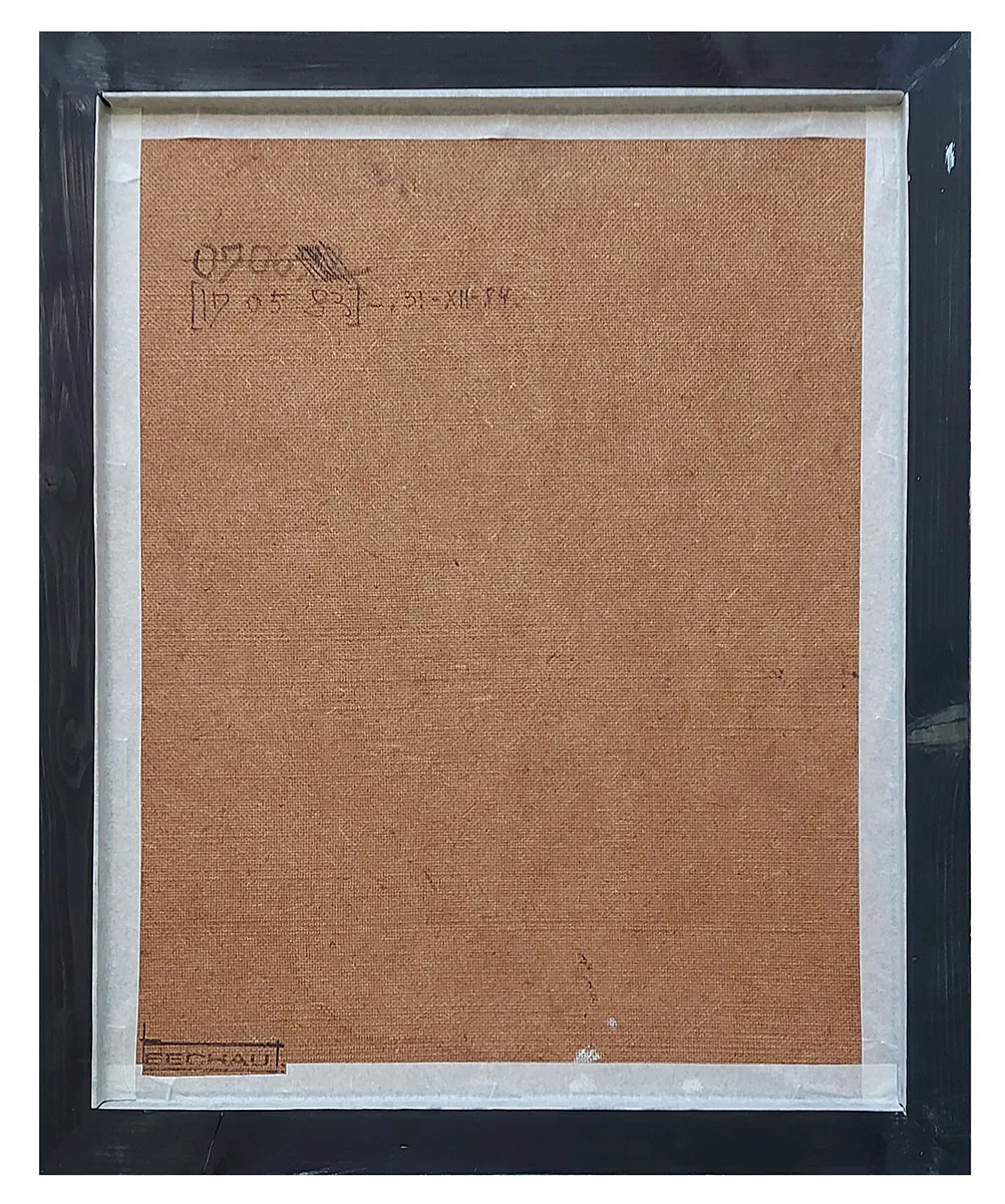 Surrealistisch schilderij van de Belgische kunstenaar Eugène Eechaut