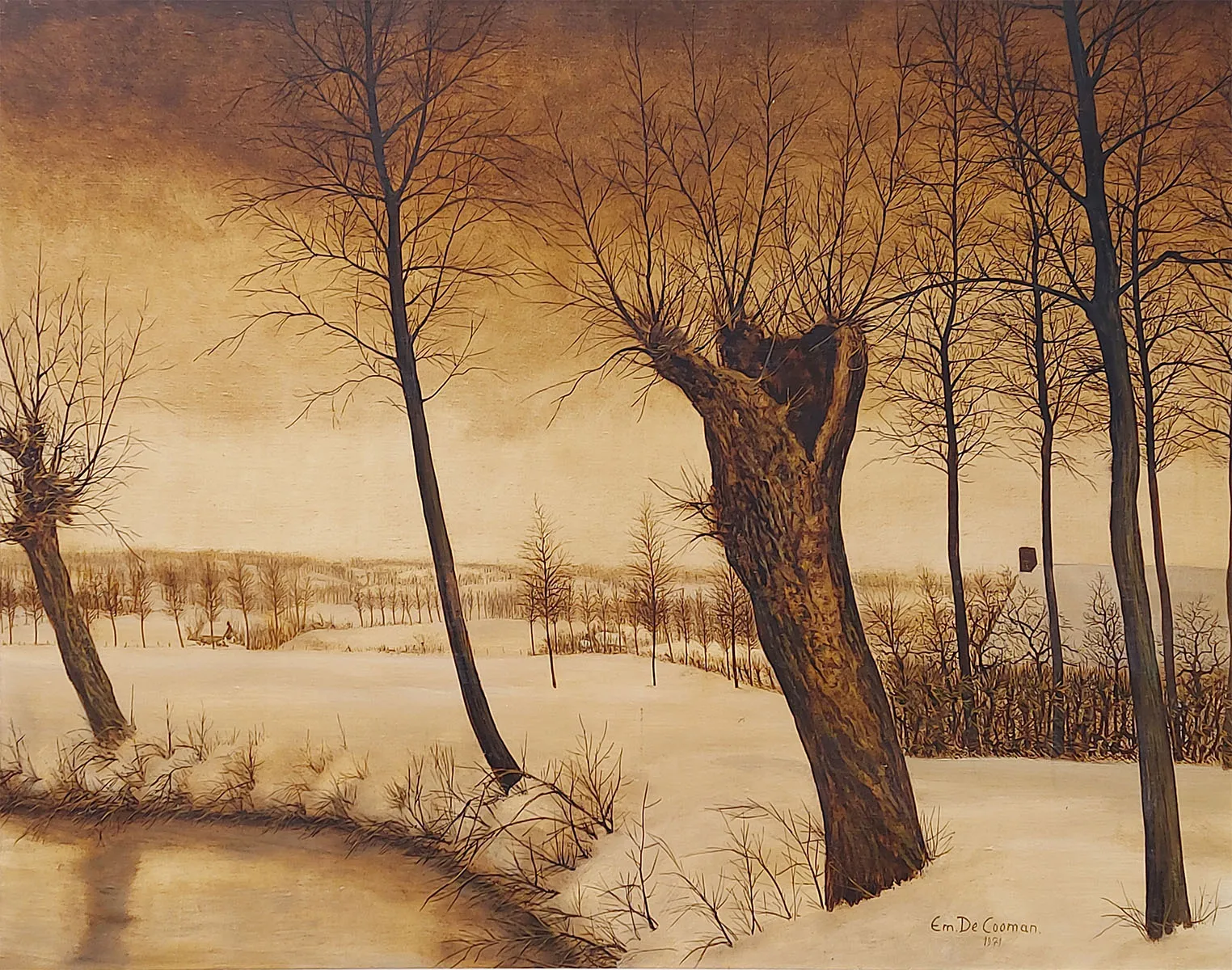 Schilderij Emiel De Cooman kopen