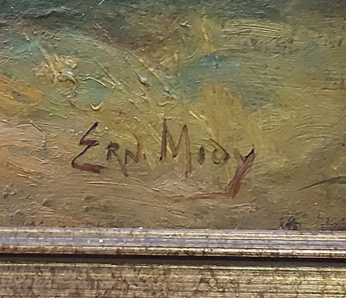 Olieverfschilderij kopen van de Belgische kunstenaar Ernest Midy