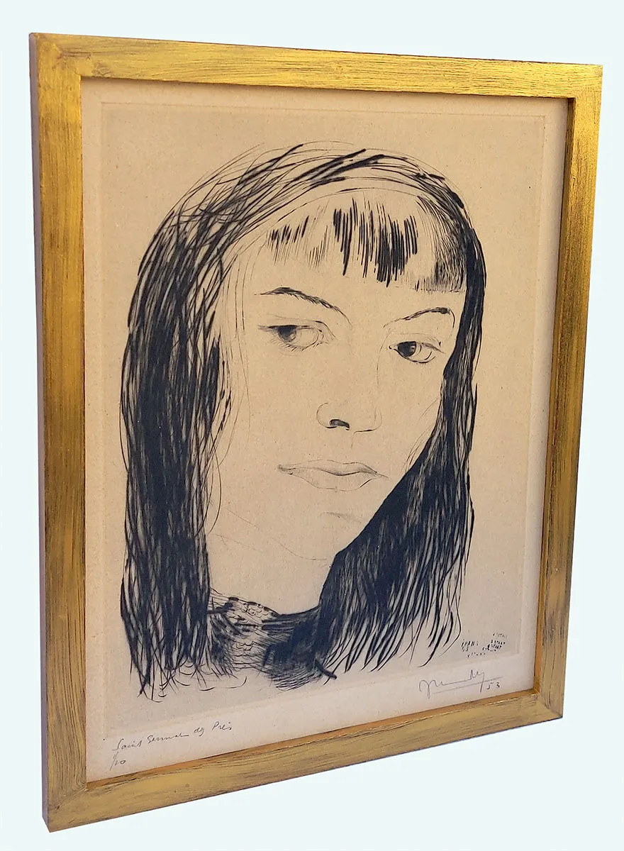 Ets uit 1953 van de Belgisch kunstenaar Frans Dille kopen