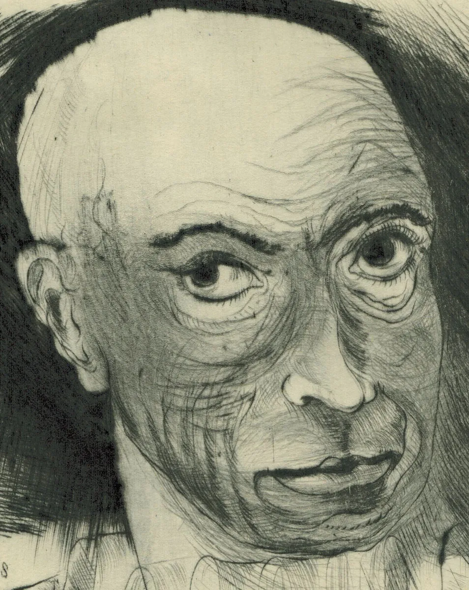 Buy an etching from 1949 by the Belgian artist Frans Dille