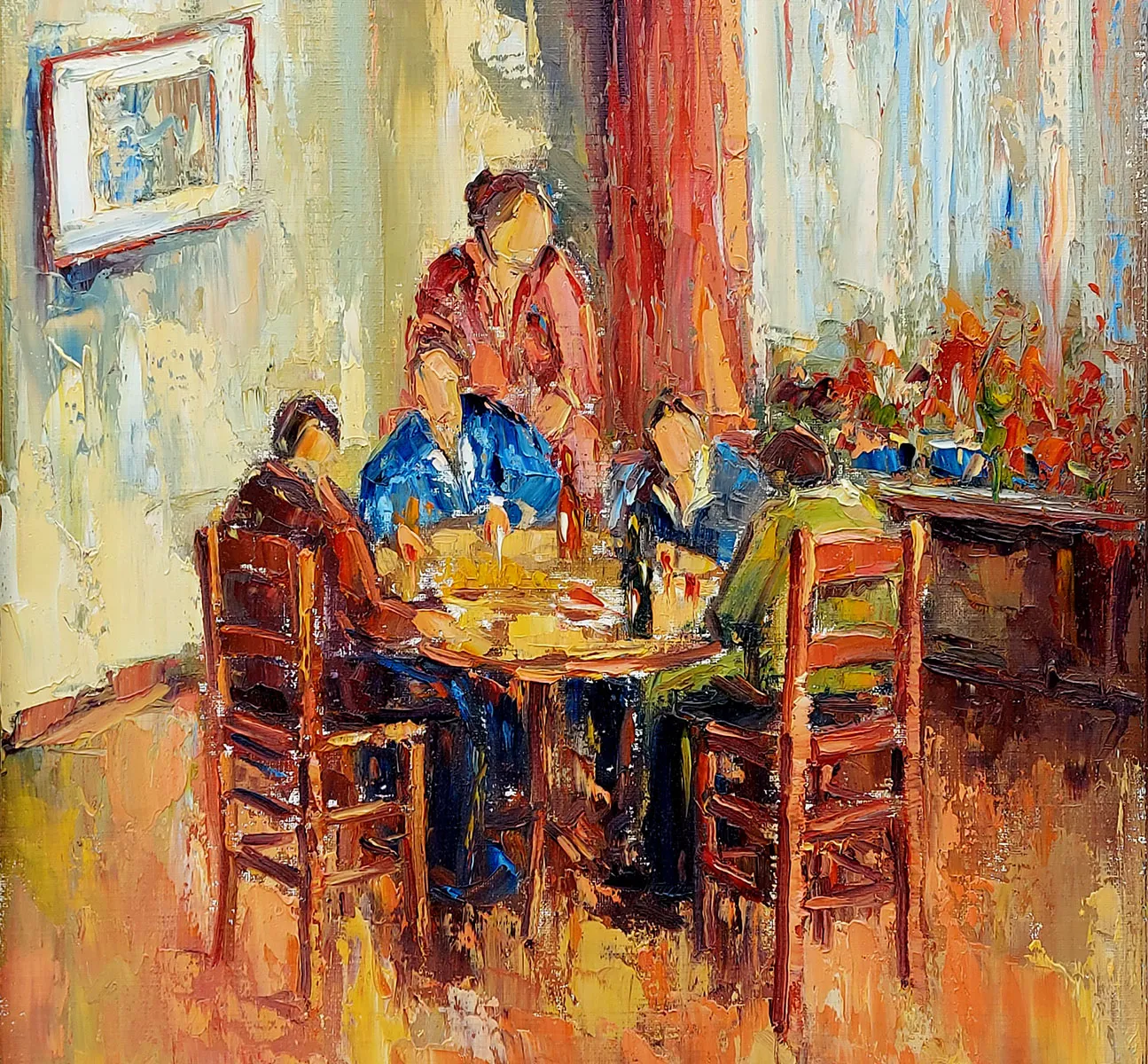Impressionistisch schilderij van de schilder Frans Geerinckx kopen