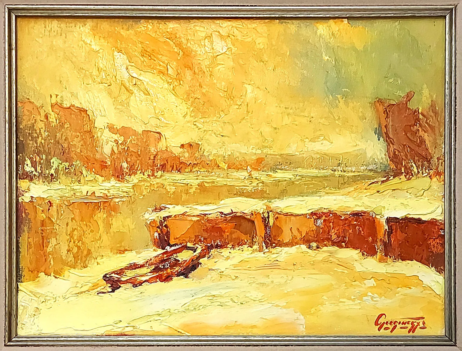 Impressionistisch schilderij van de schilder Frans Geerinckx kopen