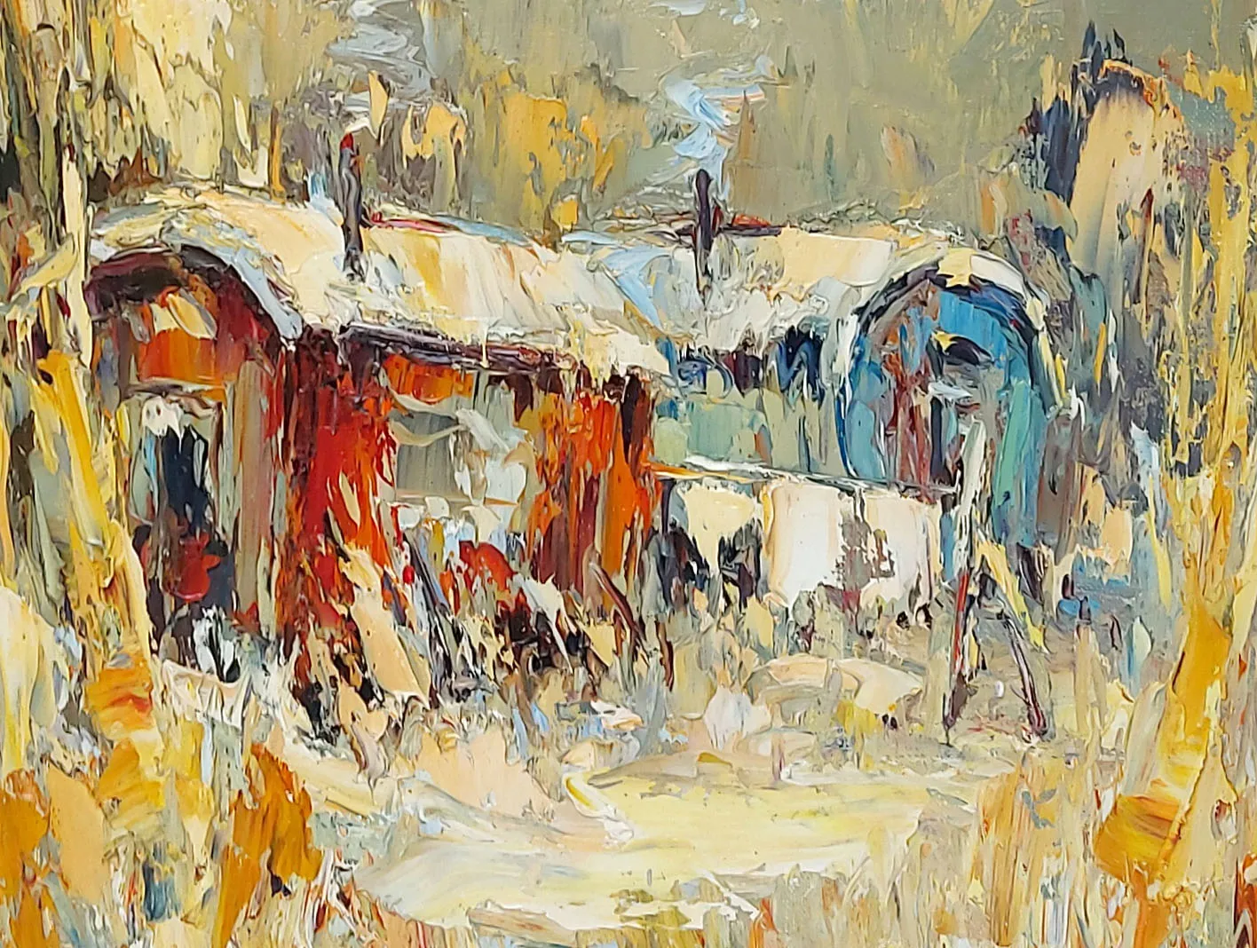 Buy an impressionistic painting by the painter Frans Geerinckx