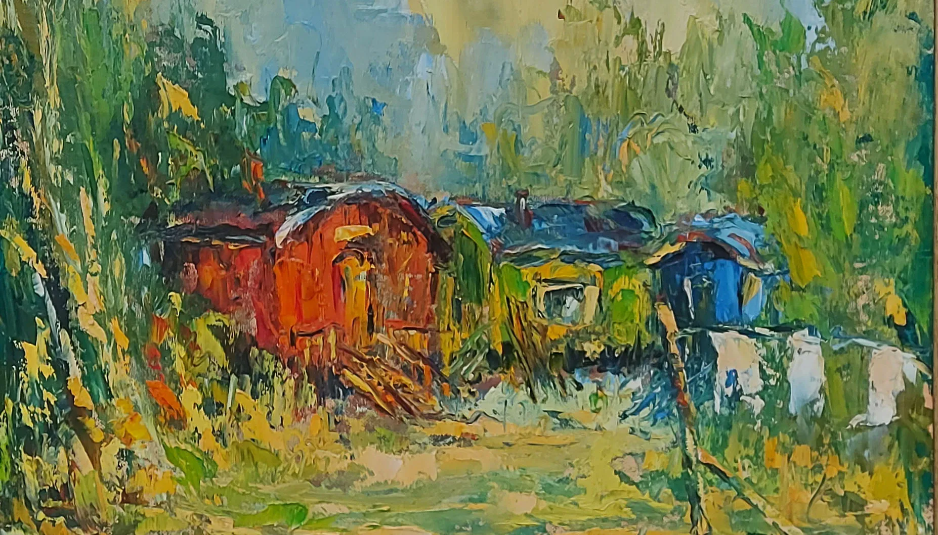 Impressionistisch schilderij van de schilder Frans Geerinckx kopen