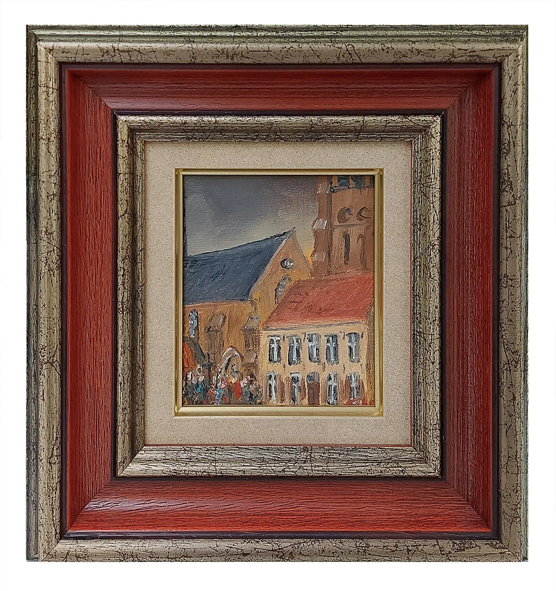 Schilderij van de Belgische kunstenaar Georges Tahon uit Veurne kopen