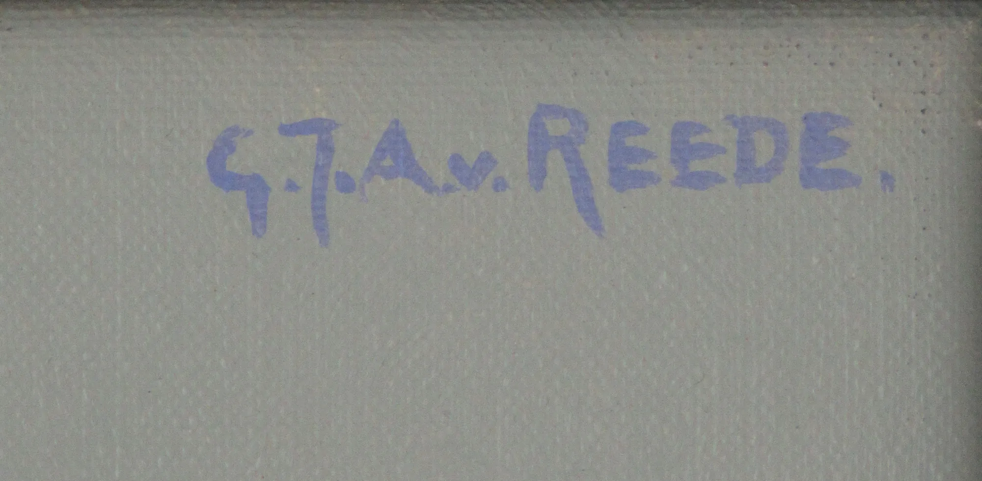 Schilderij van de Nederlandse kunstschilder Ger Van Reede