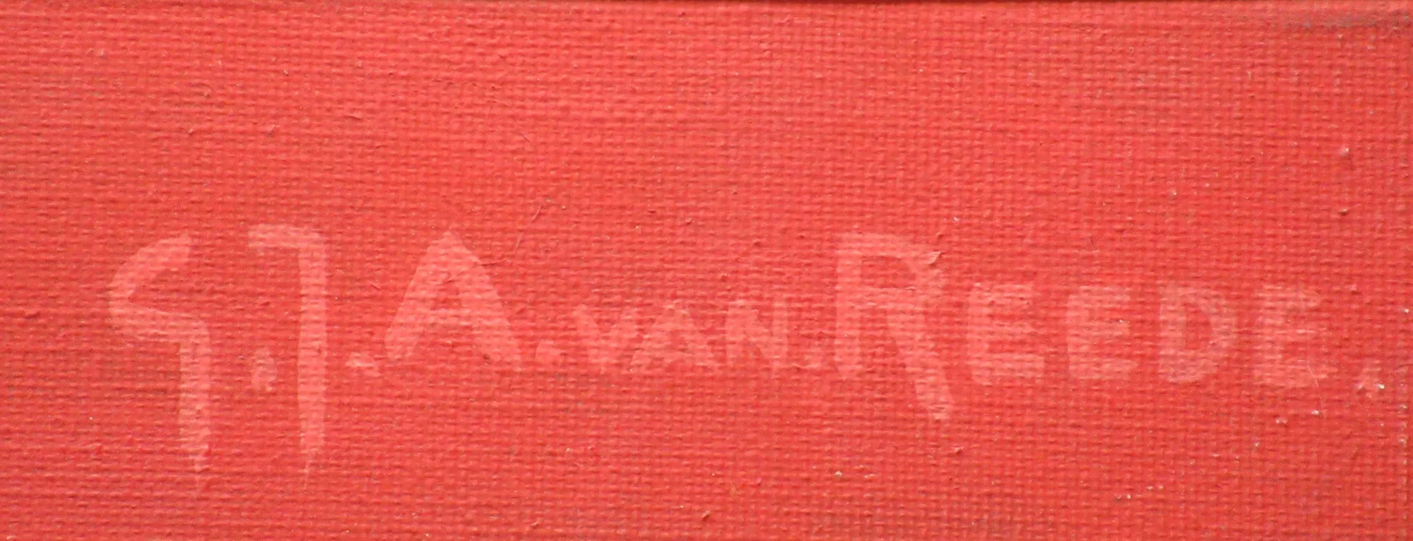 Schilderij van de Nederlandse kunstschilder Ger Van Reede