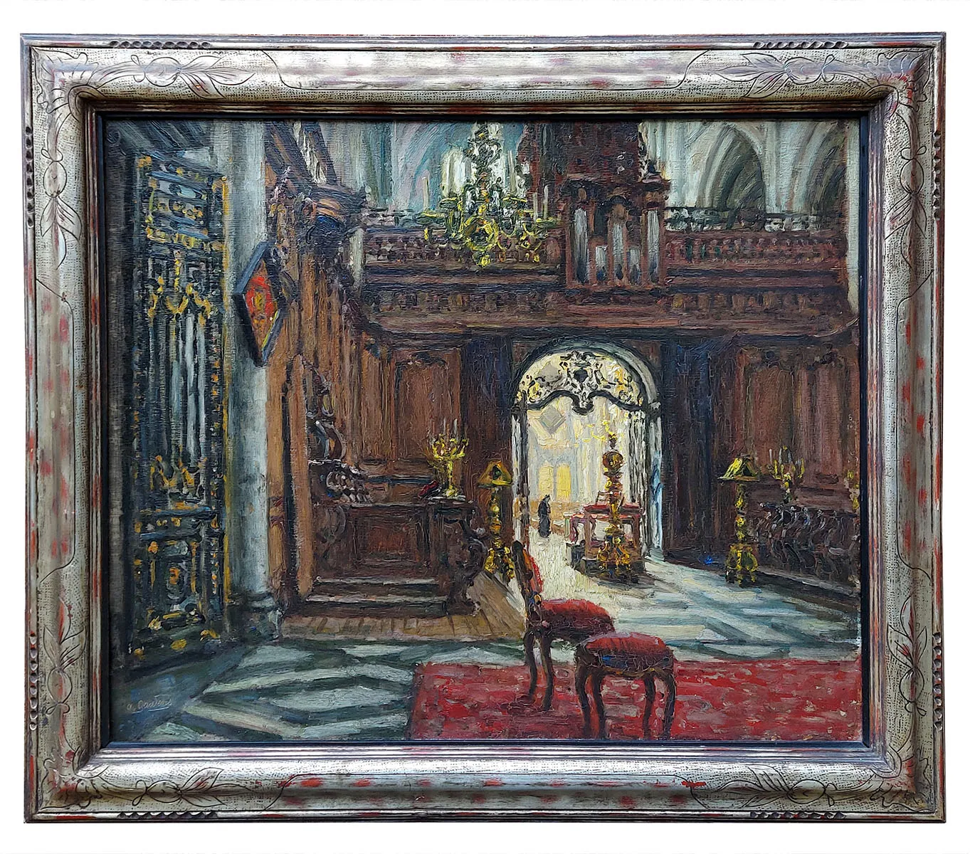 Buy an oil painting by the Belgian artist Albert Geudens