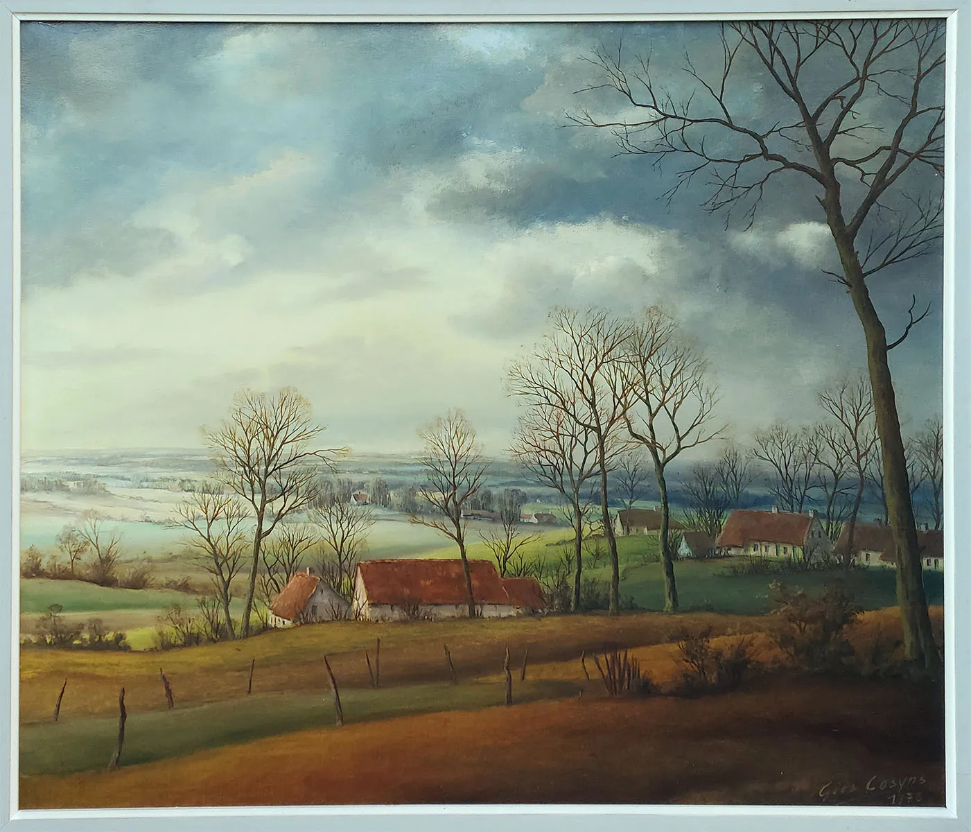 Een schilderij, een landschap van de schilder Gies Cosyns kopen