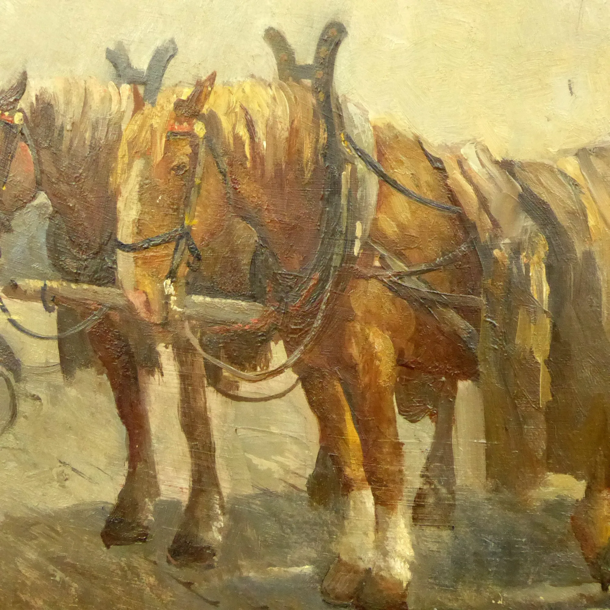 Schilderij van de Nederlandse kunstschilder Hendrik Pieter Groen