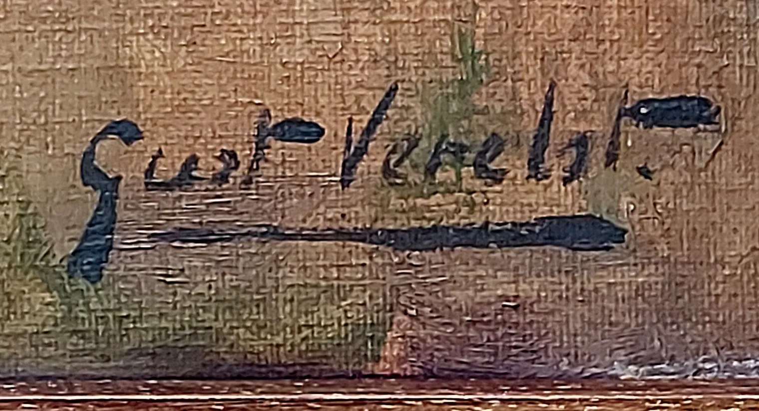 Klein schilderij kopen van de Belgische kunstenaar Gust Verelst