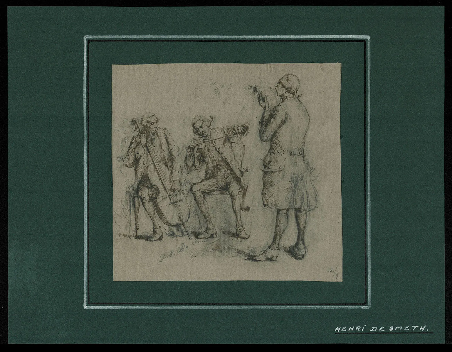Tekeningen van de Belgische kunstenaar Henri De Smeth kopen