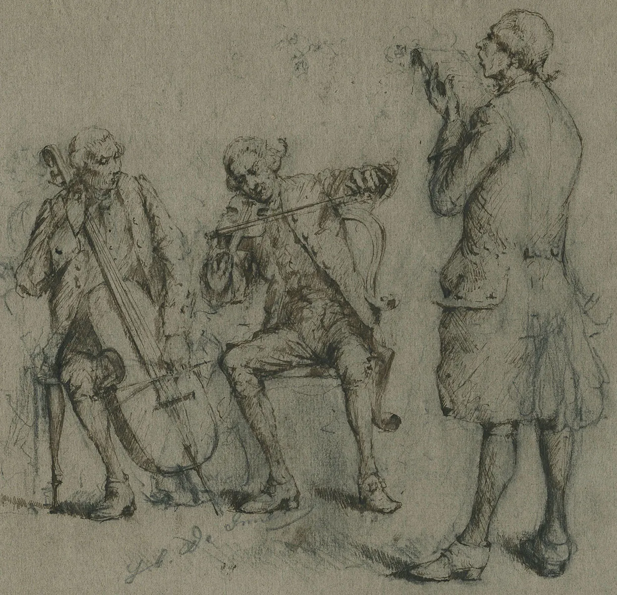 Tekeningen van de Belgische kunstenaar Henri De Smeth kopen