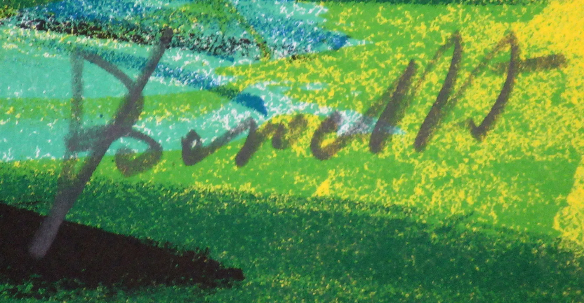 Expressionistische litho van Fred Bervoets kopen