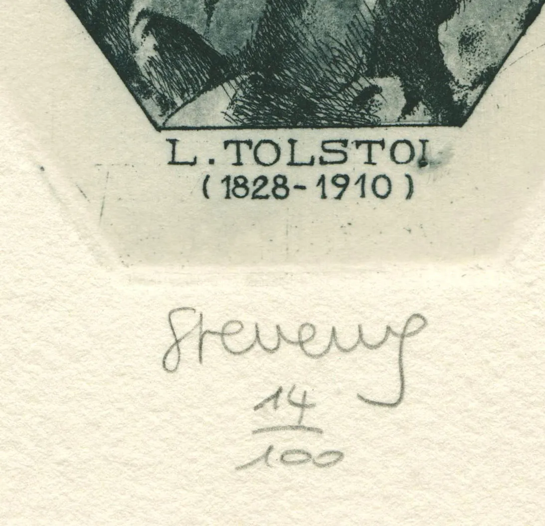 Achetez un ex-libris de l'artiste Hilde Stevens pour Edwin Smits