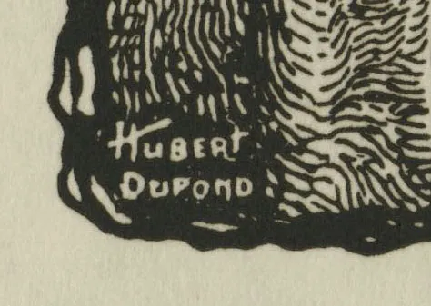 Buy ex libris by the Belgian artist Hubert Dupond