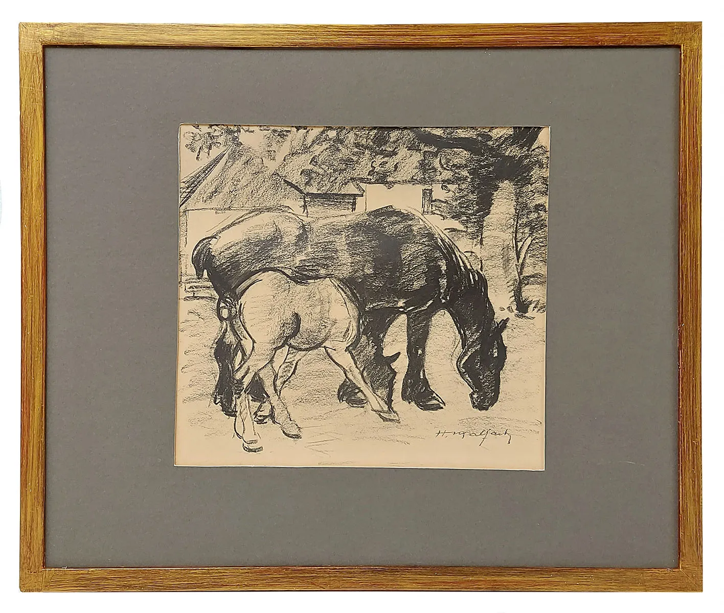 Litho van de Belgische kunstenaar Hubert Malfait kopen