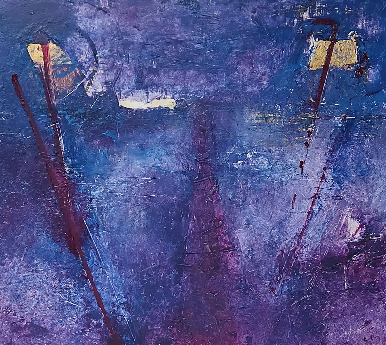 Hedendaags schilderij uit 2002 van Belgische kunstenares Ingrid Hoste