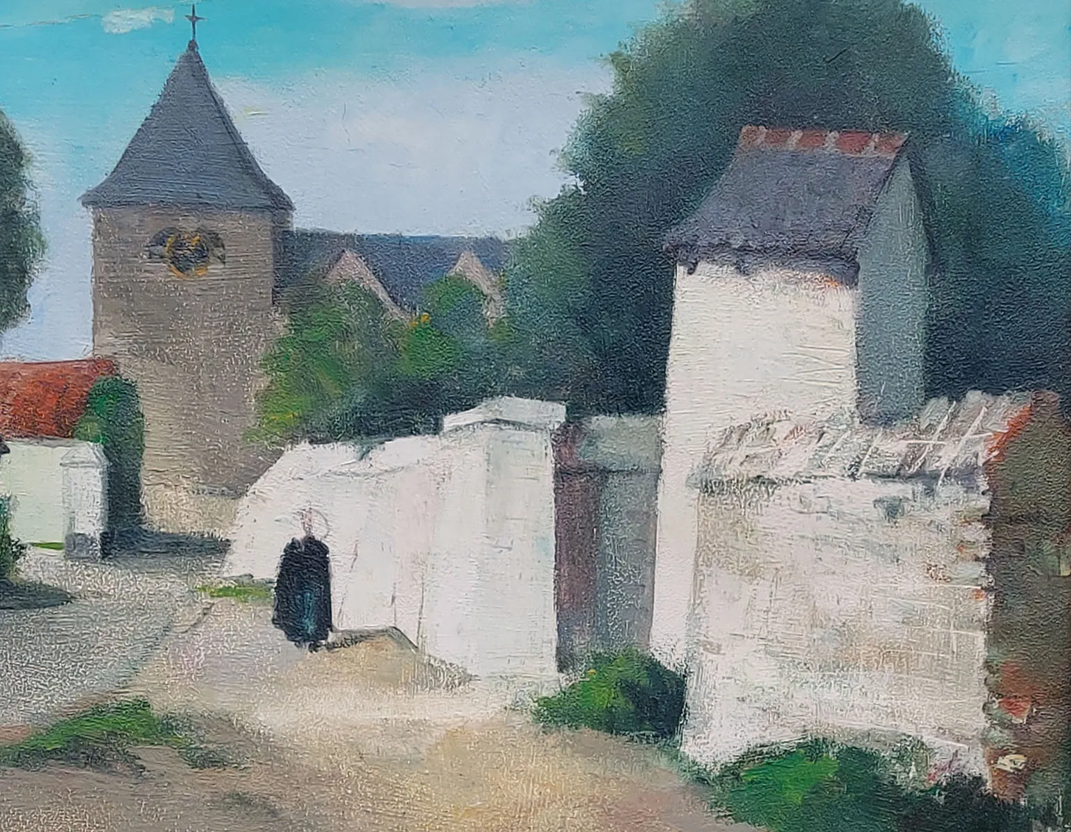 Olieverfschilderij van de Belgische schilder Joseph Tilleux kopen