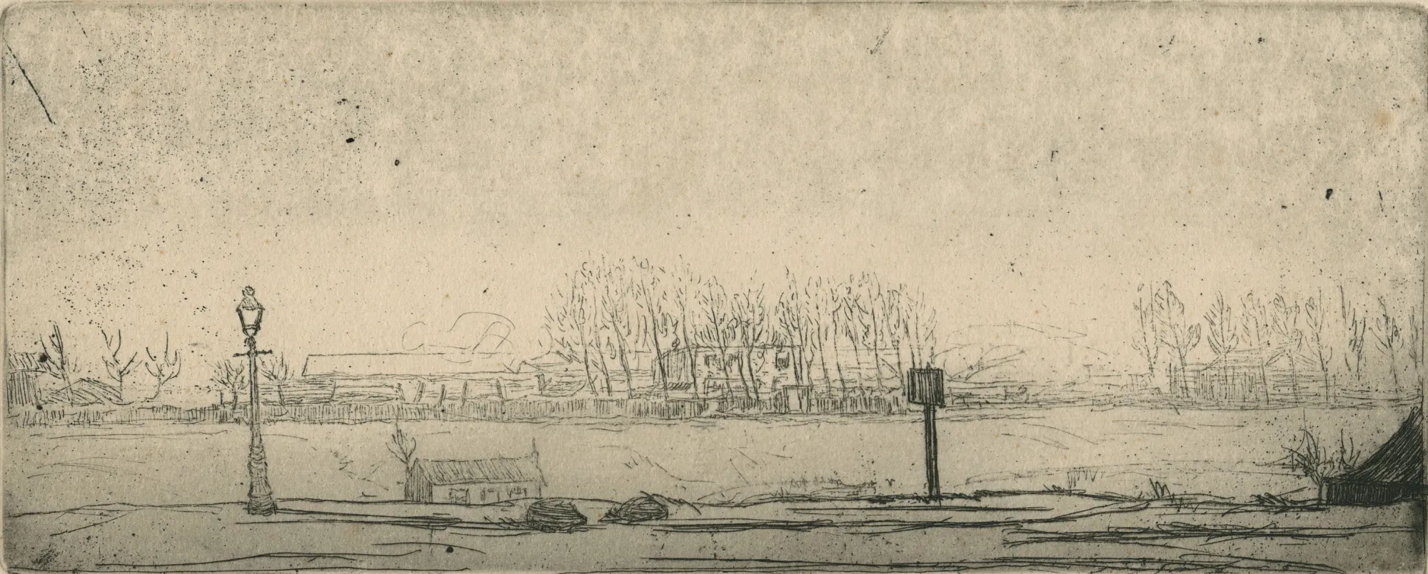 kleine ets van de Belgische etser Jaak Gorus kopen