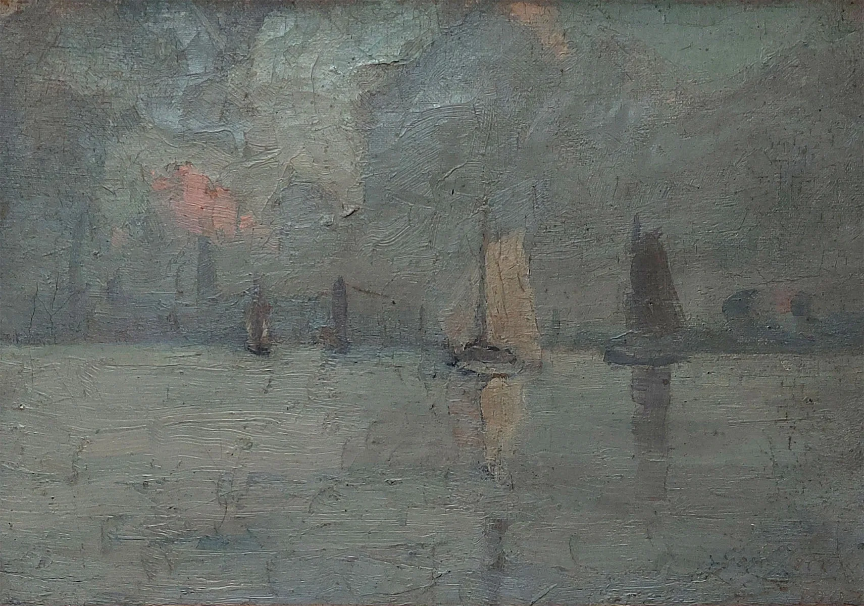 Schilderij van de Belgische kunstschilder Gérard Jacobs kopen