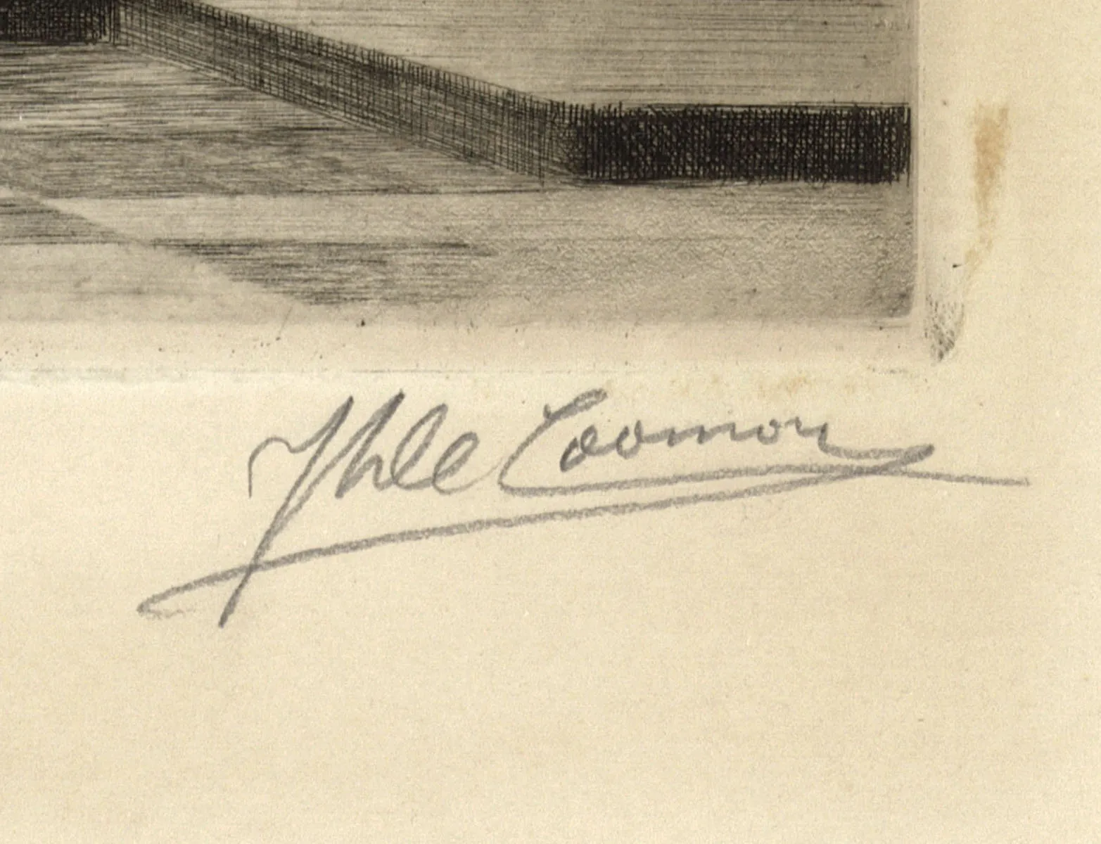 Etsen van de Belgische etser Jan de Cooman kopen, abdij Averbode