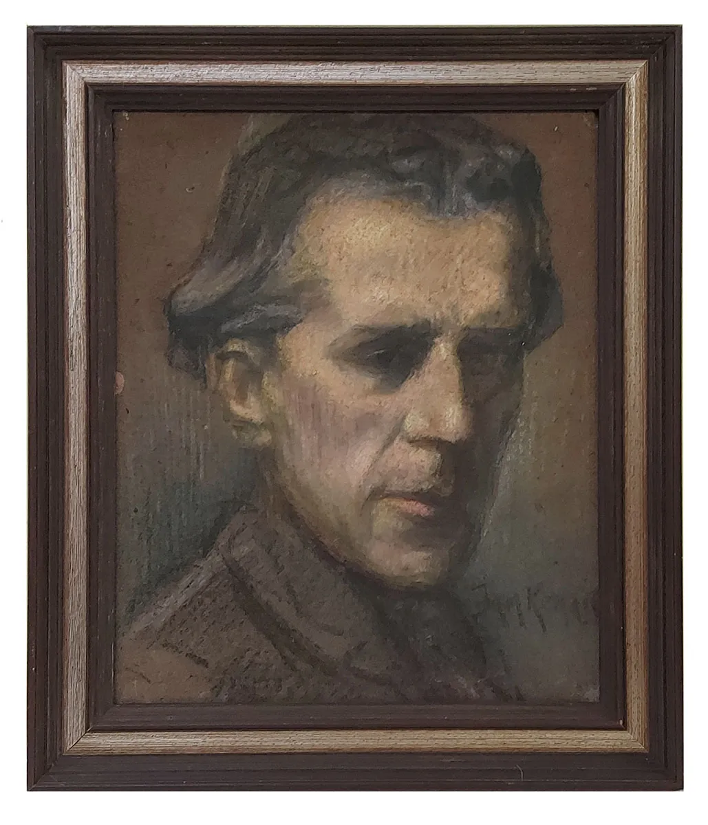 Pastel drawing by the Mechelen artist Ignace Kennis (Jan Kennis)