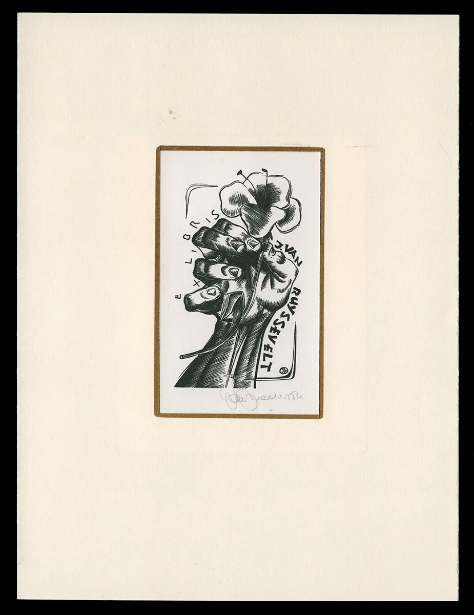 Buy an ex-libris by the Scottish artist Jan Meeus