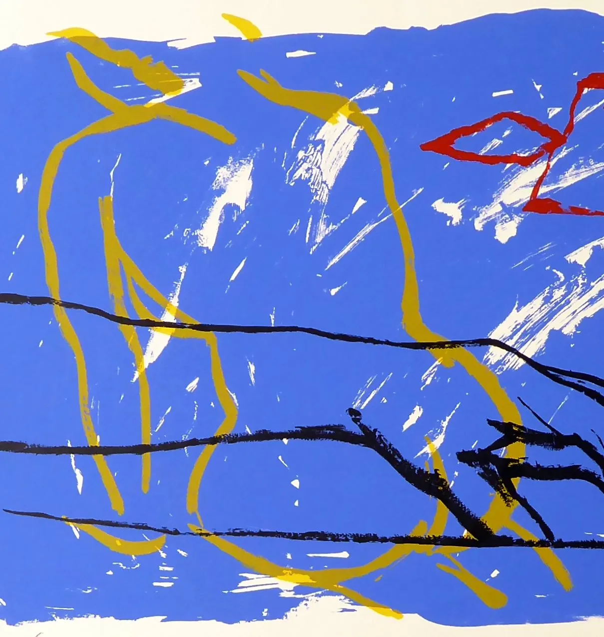 Litho van Jan Vanriet uit 1987