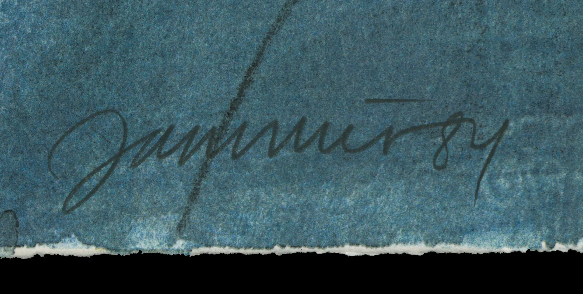 Litho uit 1984 van de Belgische kunstenaar Jan Van Riet kopen