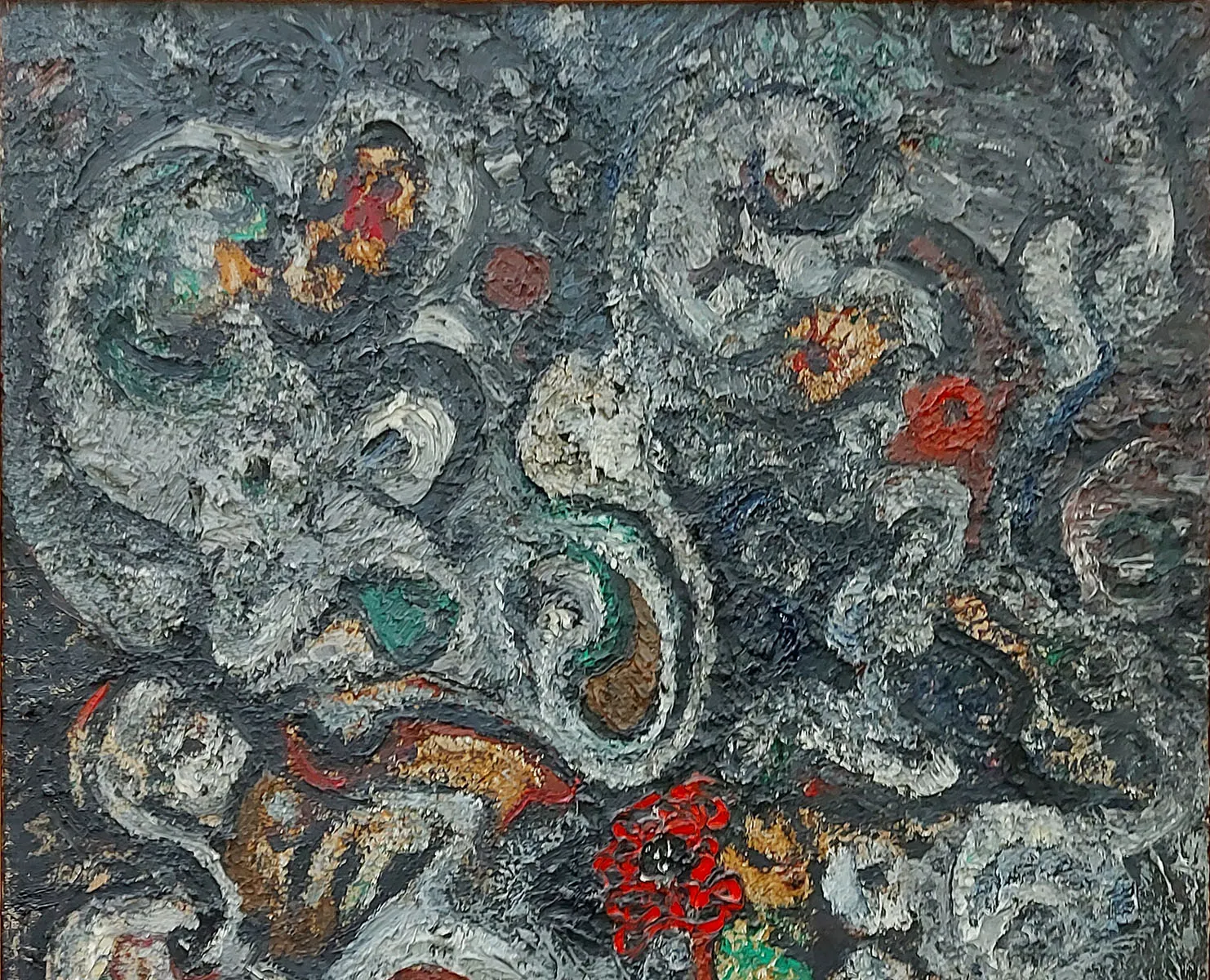 Buy a painting from 1969 by the Belgian painter Jean Broisson