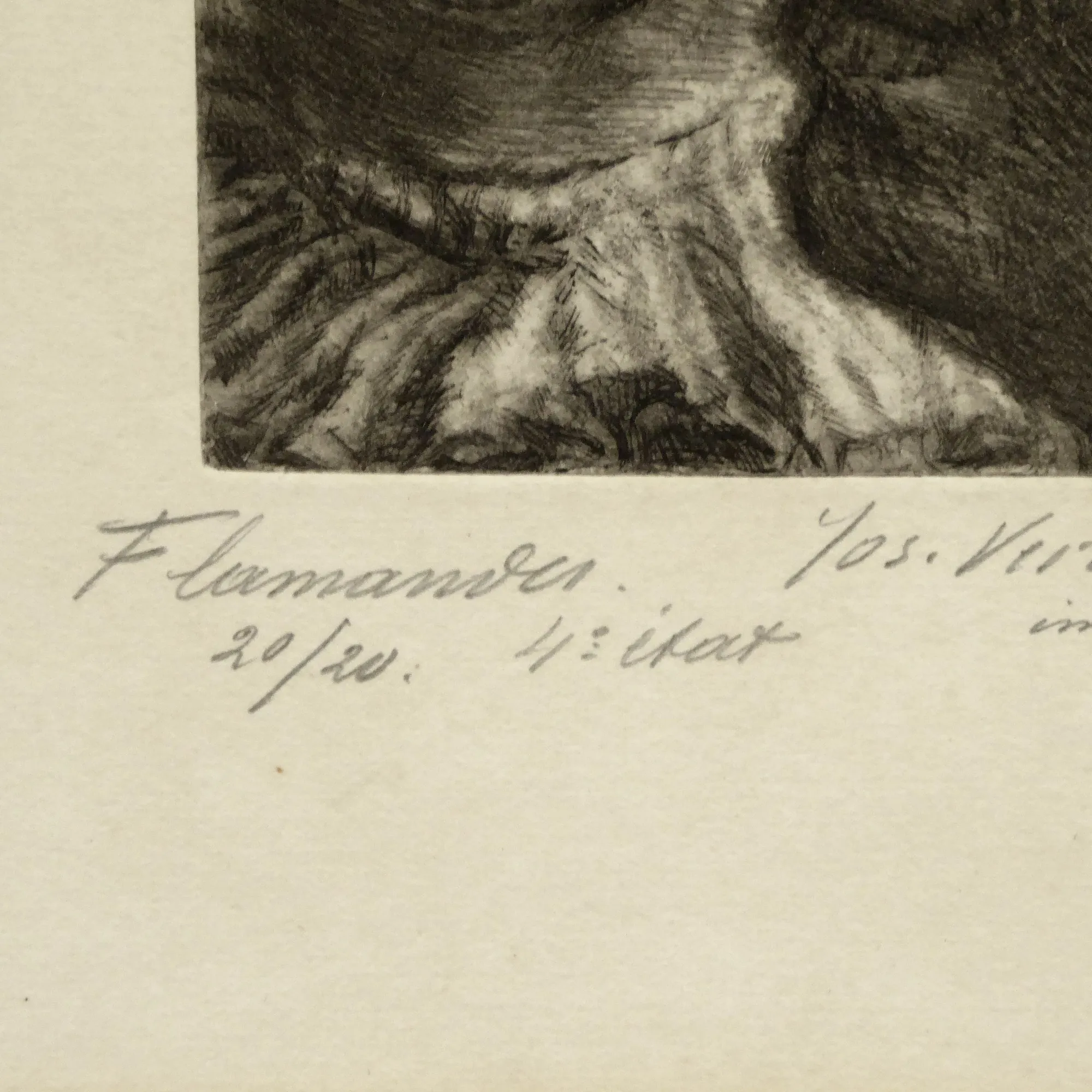 Ets van Jos Verdegem uit 1944 "Flamandes"