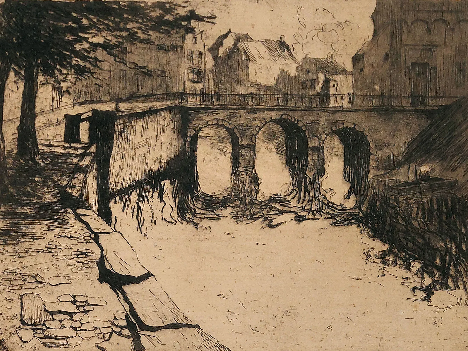 Buy an etching by the Antwerp artist Julien Célos