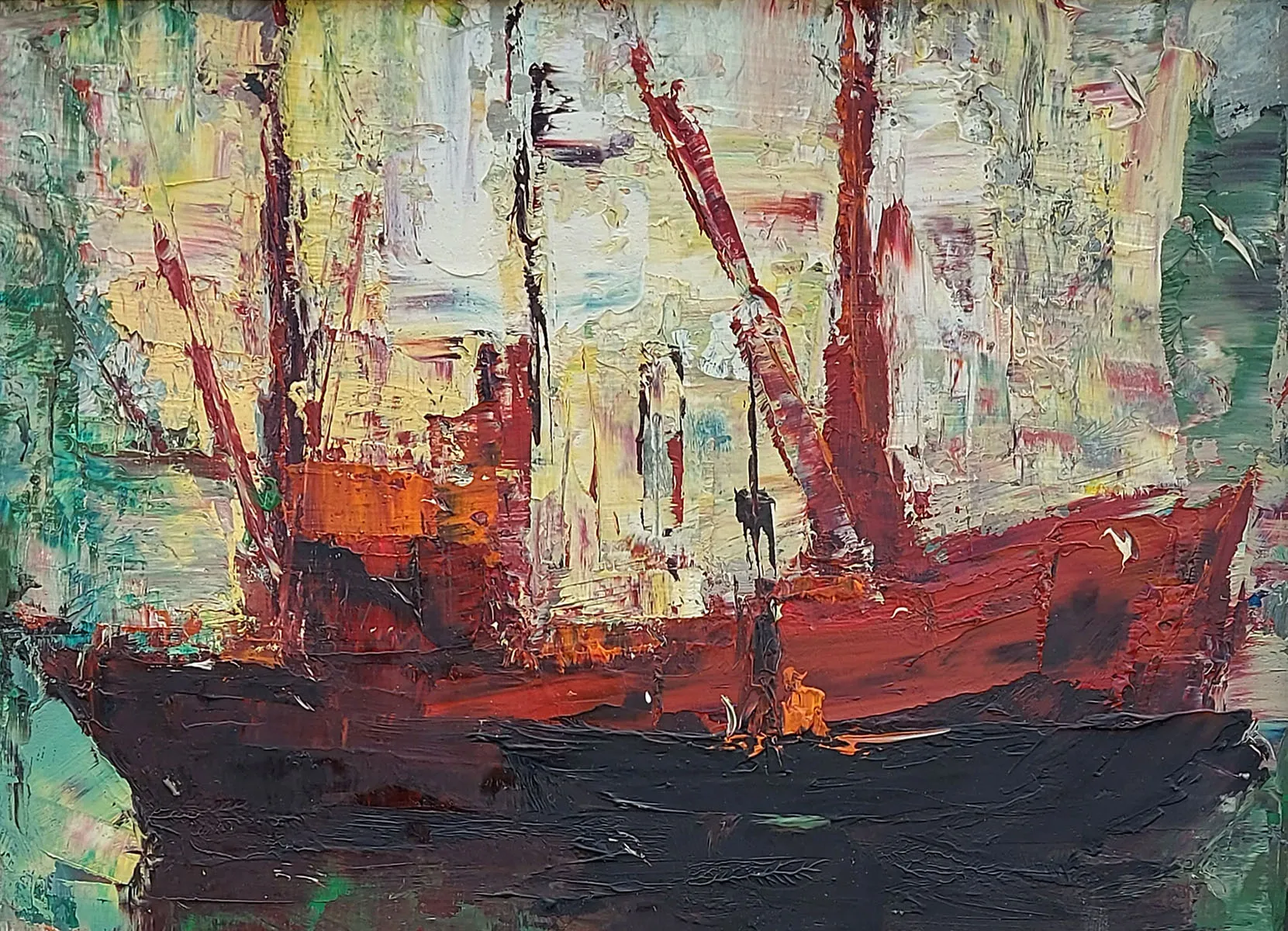 Buy a painting by the Belgian artist Jules Keppens