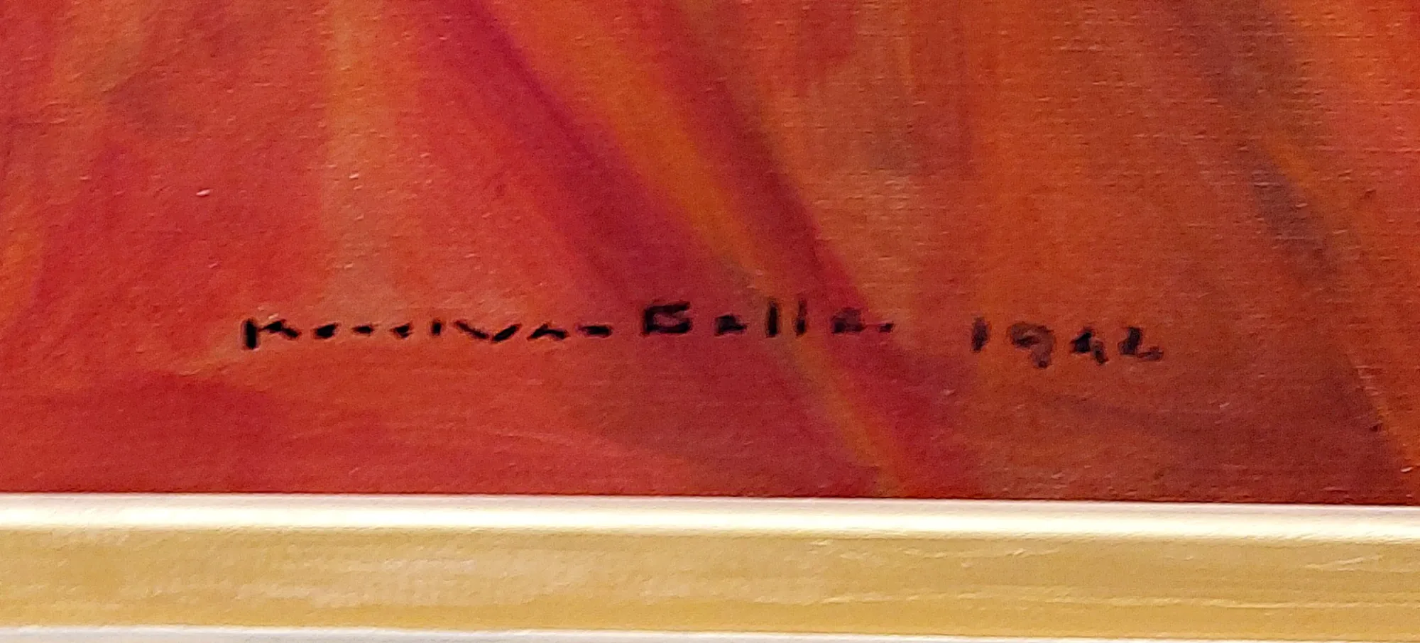 Een romantisch schilderij van de Belgische schilder Karel Van Belle