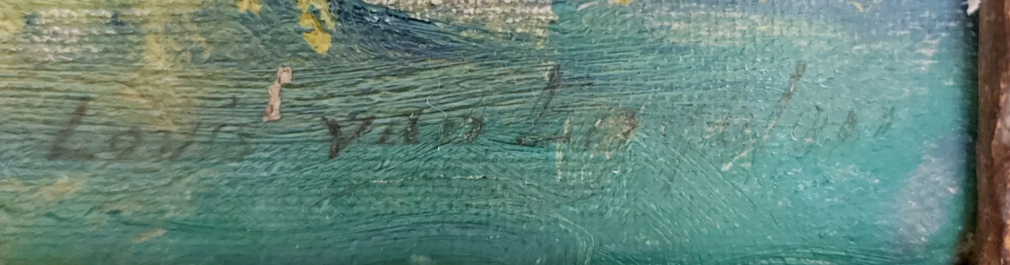 Achetez une peinture à l'huile de l'artiste belge Louis Van Engelen