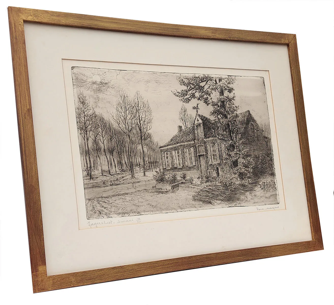 Sinaaï, ets van de Belgische etser Romain Malfliet kopen