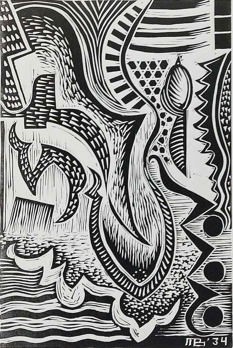 Grafisch werk van de Belgische kunstenaar Maurits Bilcke kopen
